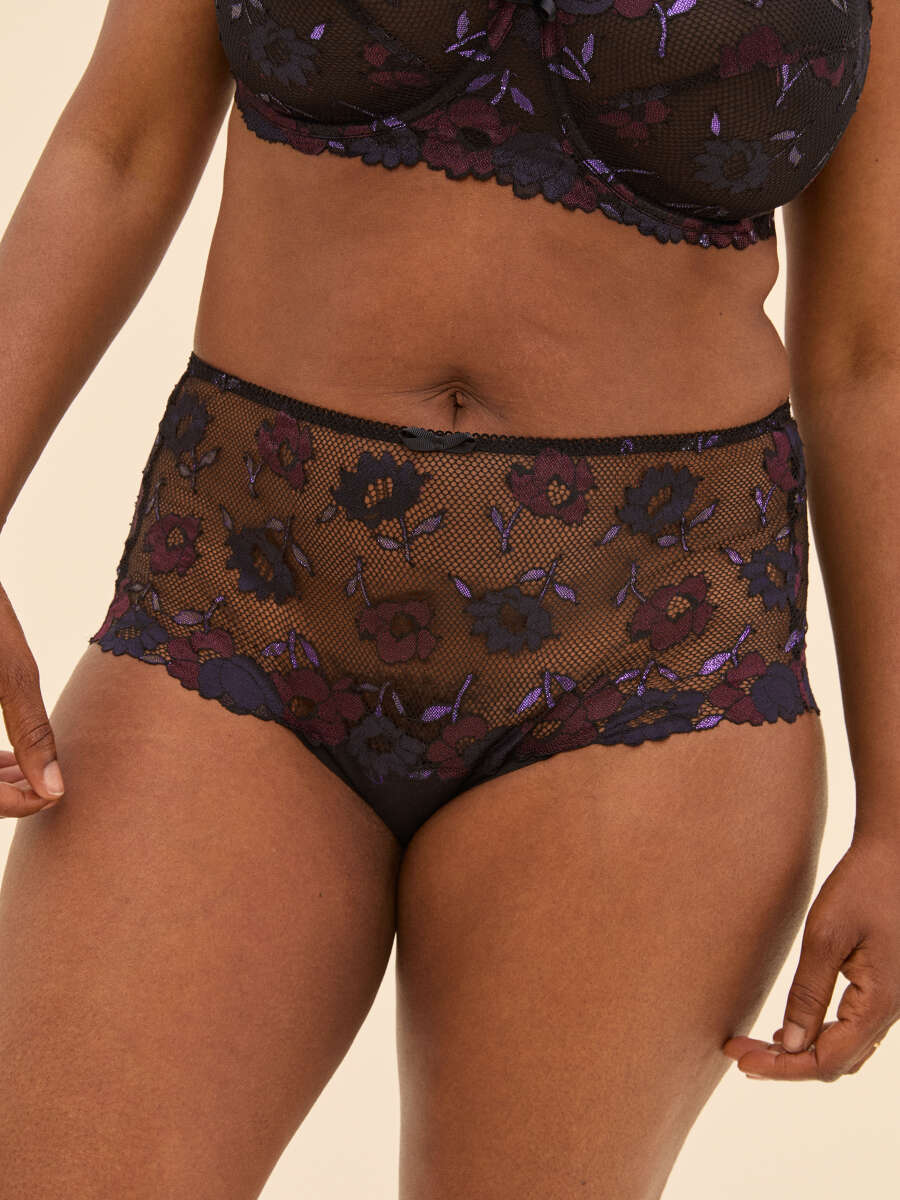 Culotte haute - Buena Vista Noir | Darjeeling