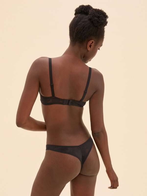 Soutien-gorge corbeille - Marnie Noir | Darjeeling